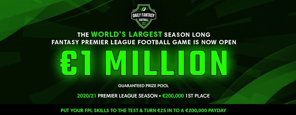 Win your share of €1,000,000 playing Fantasy Premier League football ...